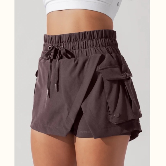 POPFLEX | Shorts | Popflex Pop Flex Hiking Super Skort Plus Size Cargo ...